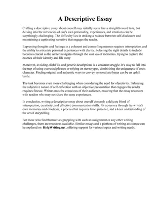 A Descriptive Essay.pdf