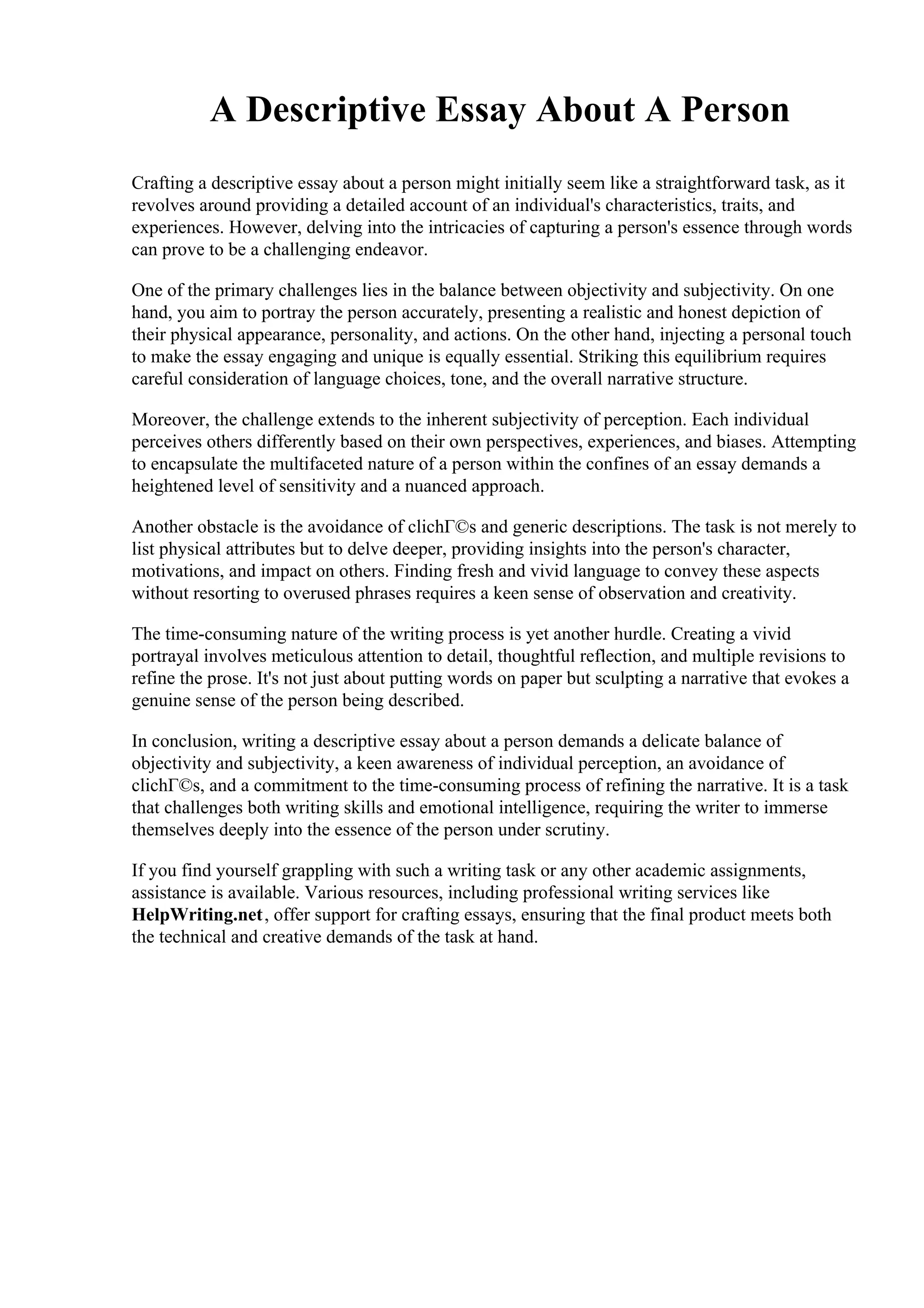 A Descriptive Essay About A Person.pdf
