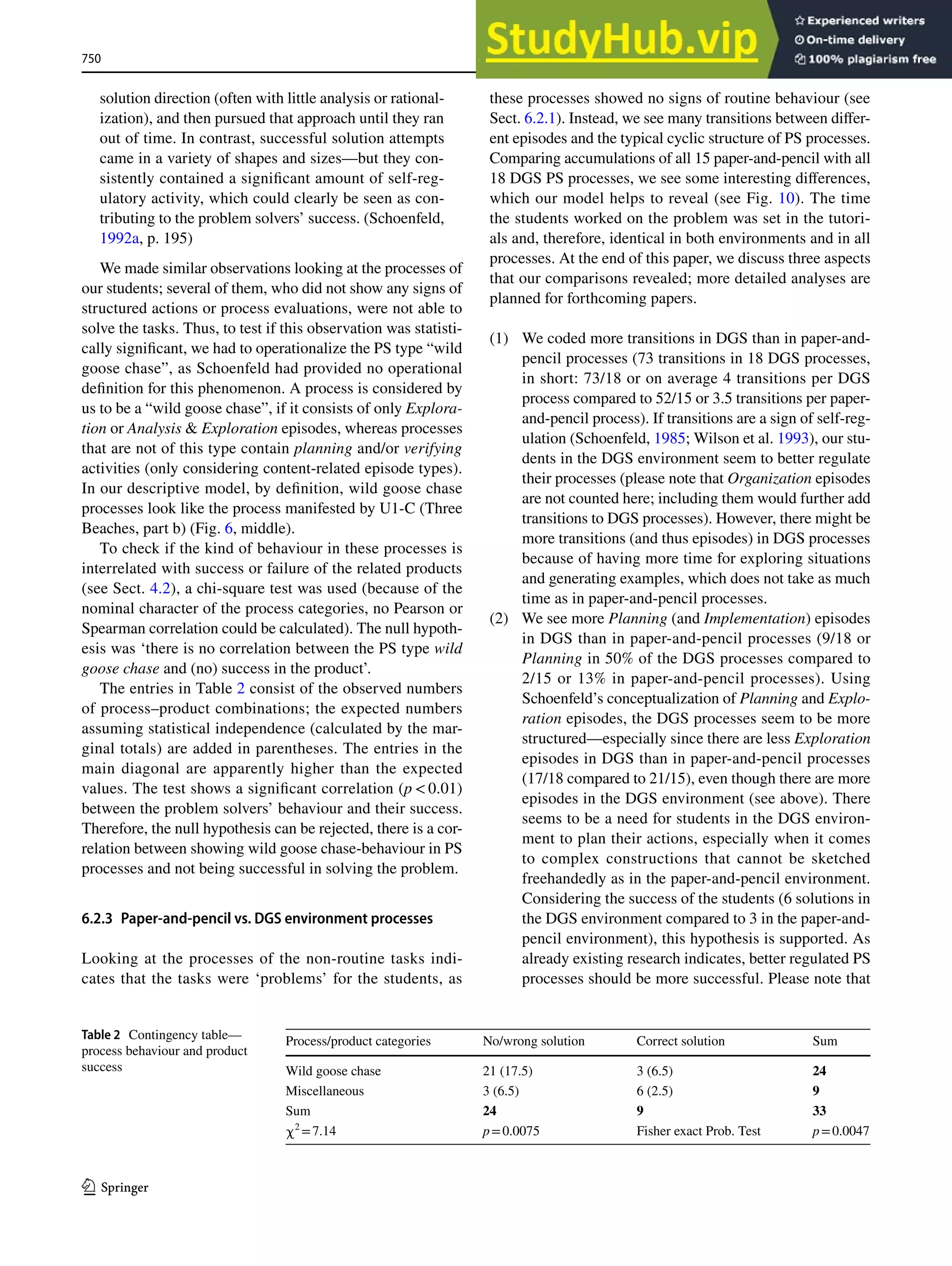 A Descriptive Phase Model Of Problem-Solving Processes | PDF