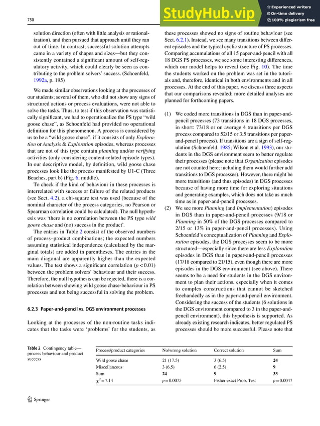 A Descriptive Phase Model Of Problem-Solving Processes | PDF