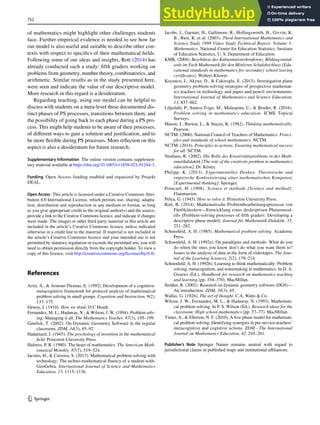 A Descriptive Phase Model Of Problem-Solving Processes | PDF