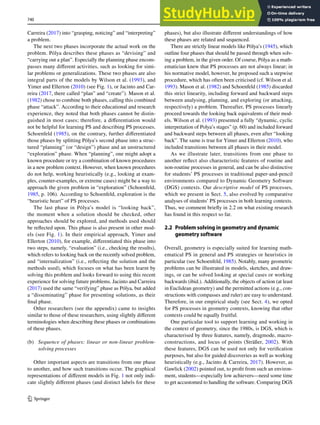 A Descriptive Phase Model Of Problem-Solving Processes | PDF