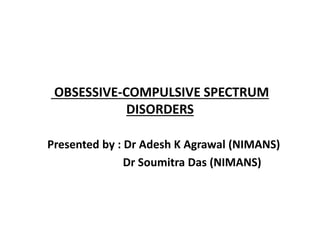 Obsessive-Compulsive and Related Disorders (DSM-V) | PPTX