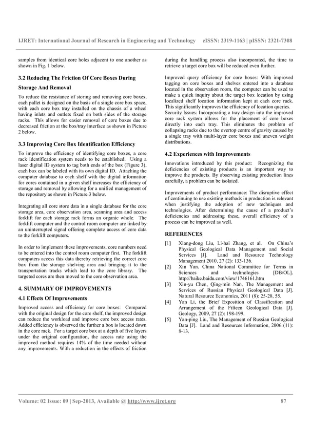 A Design For Improving The Core Shelf System In A Core Pdf Databases Computer Software And