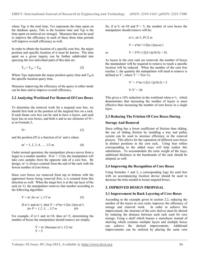 A Design For Improving The Core Shelf System In A Core Repository Pdf Search Internet