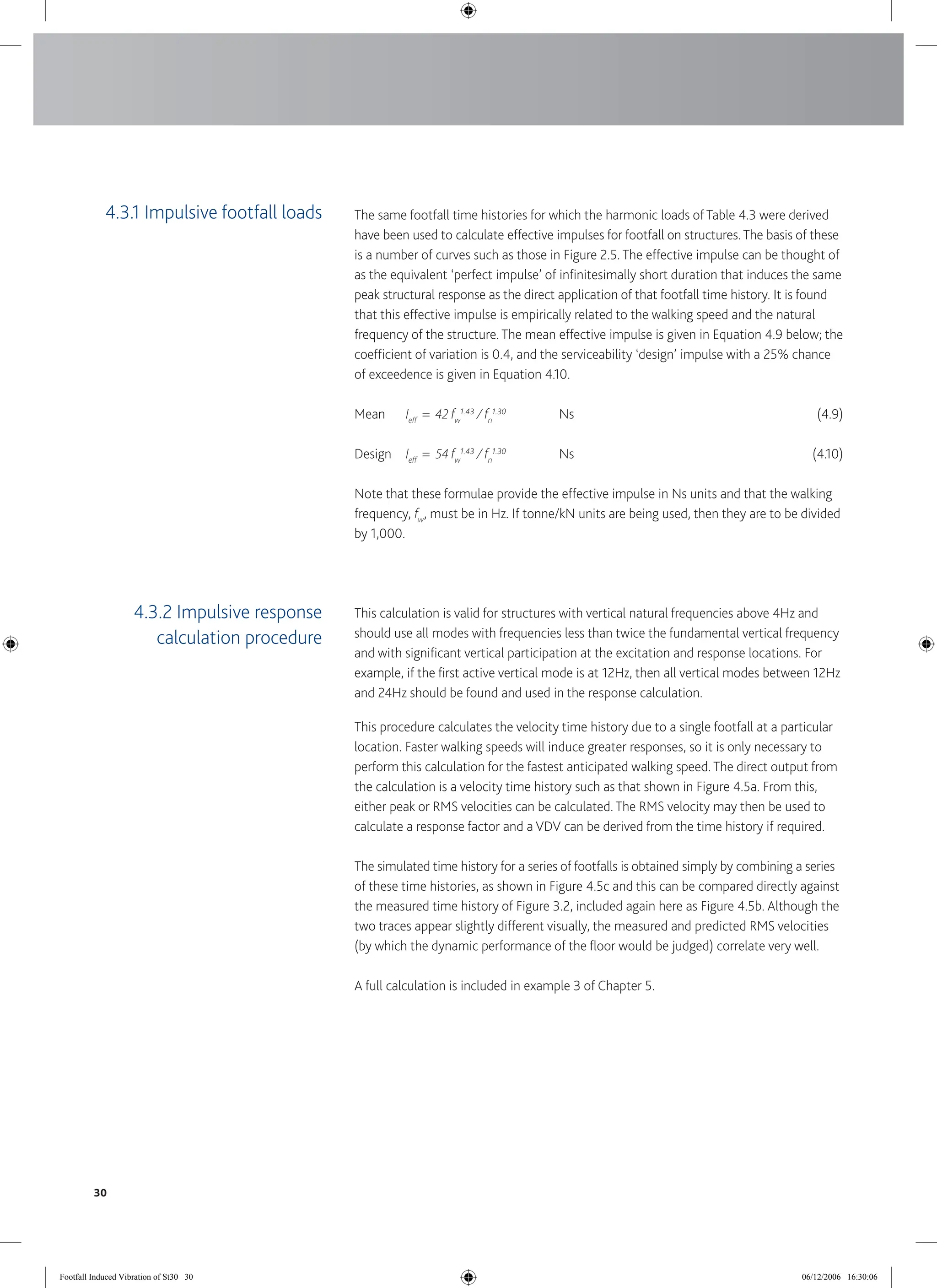 A Design Guide for Footfall Induced Vibration of Structures.pdf | Civil ...