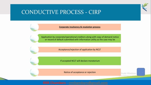 A DESIGN OF IBC - A CONDUCTIVE PROCESS IN PROTECTING THE INTEREST OF ...
