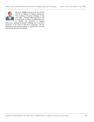 A design of triple band slot loaded circular microstrip antenna for c ...