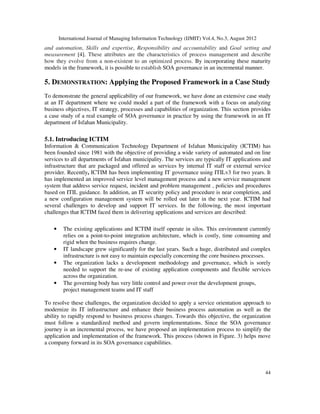 A Design Science Approach to Develop a New Comprehensive SOA Governance Framework | PDF