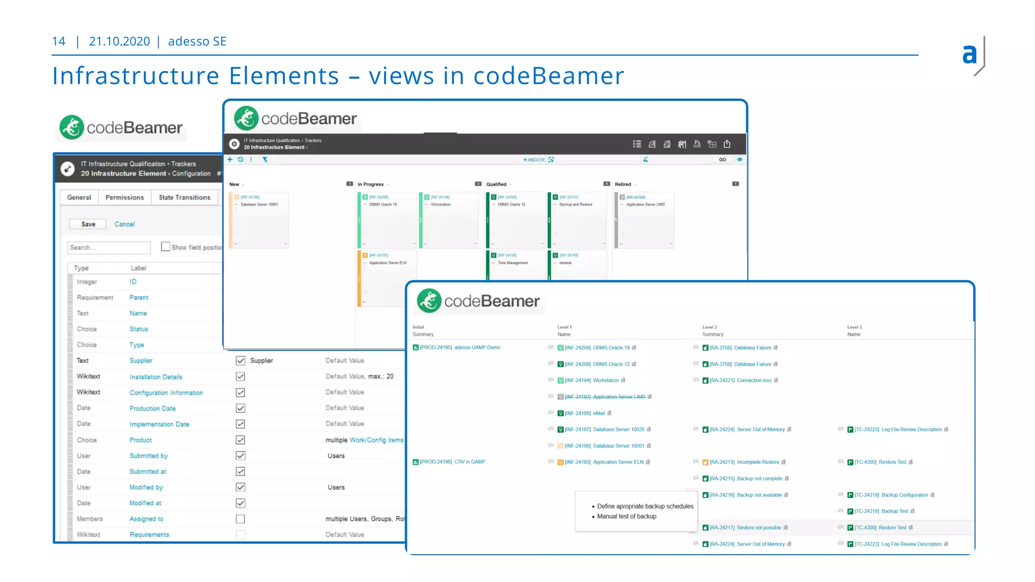 Adesso | Principles of Tool Validation and Infrastructure Qualification using codeBeamer ALM | PDF