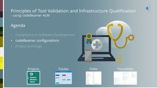 Adesso | Principles of Tool Validation and Infrastructure Qualification using codeBeamer ALM | PDF