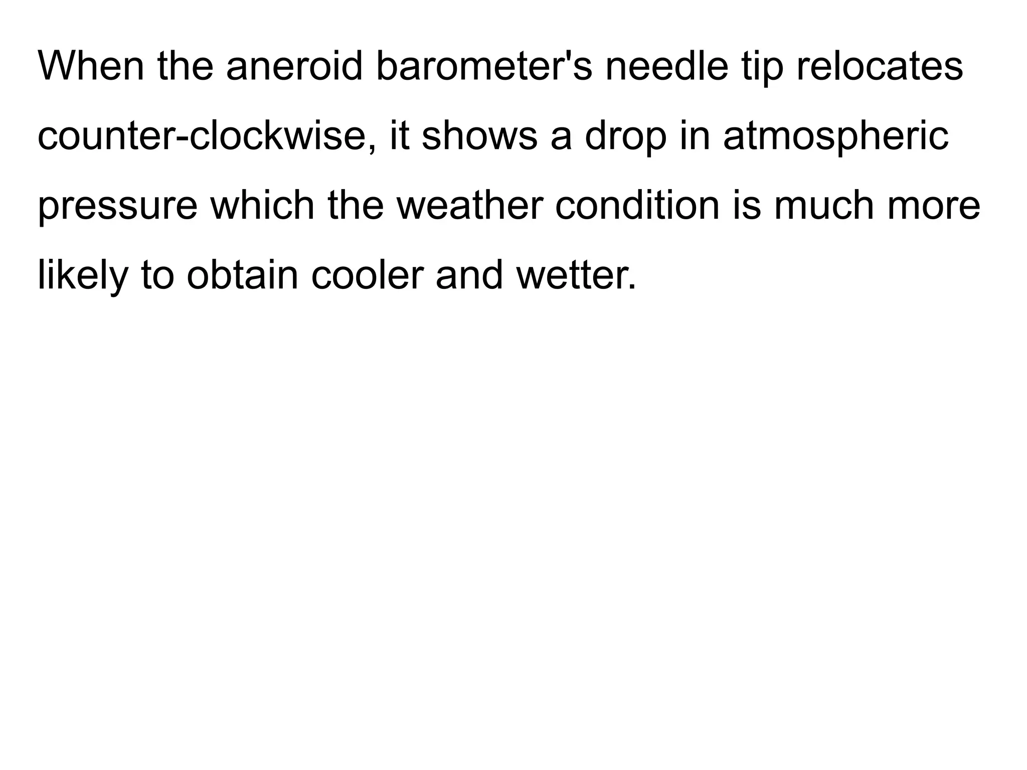 A detailed check out the types of barometers | ODP