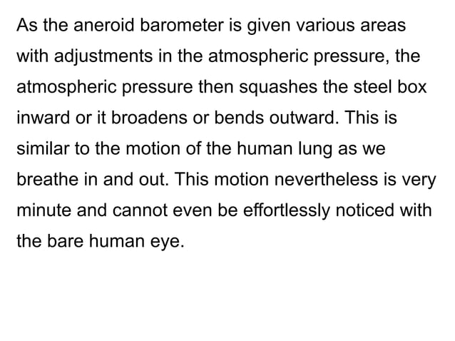 A detailed check out the types of barometers | ODP