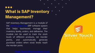 A Detailed Guide About SAP Inventory Management Software.pptx ...