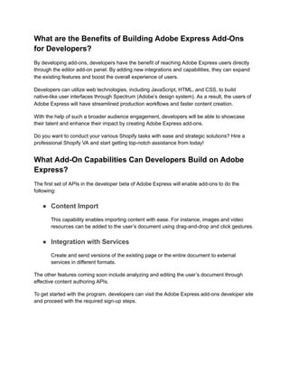 A Detailed Guide on Adobe Express Add-Ons for Developers.pdf