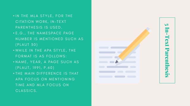 A Detailed Comparison between APA vs MLA format | PPT