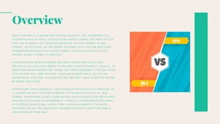 A Detailed Comparison between APA vs MLA format | PPTX