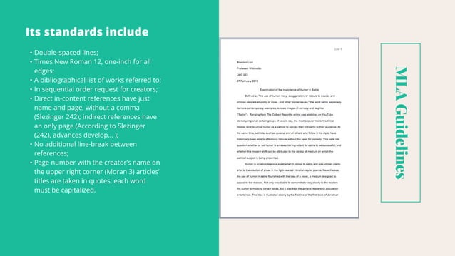 A Detailed Comparison between APA vs MLA format | PPT