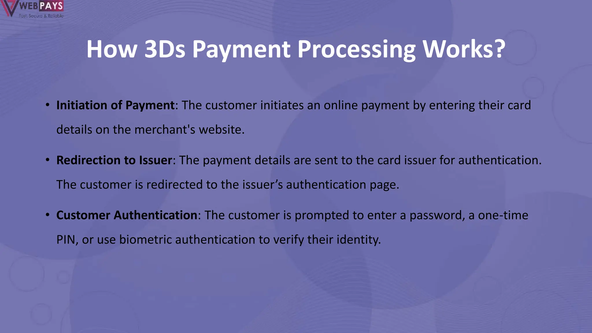 A Detailed Guide To 3Ds Payment Processing | PPTX