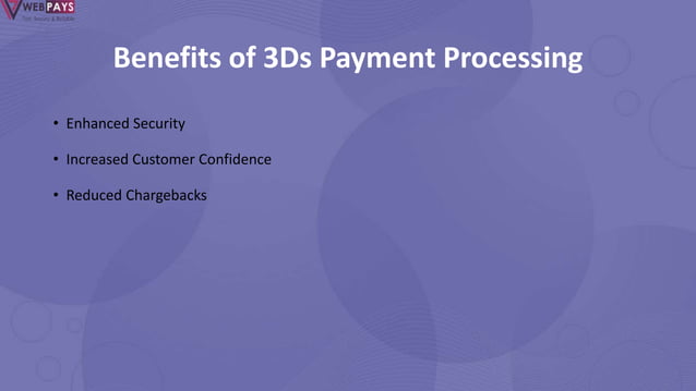 A Detailed Guide To 3Ds Payment Processing | PPT
