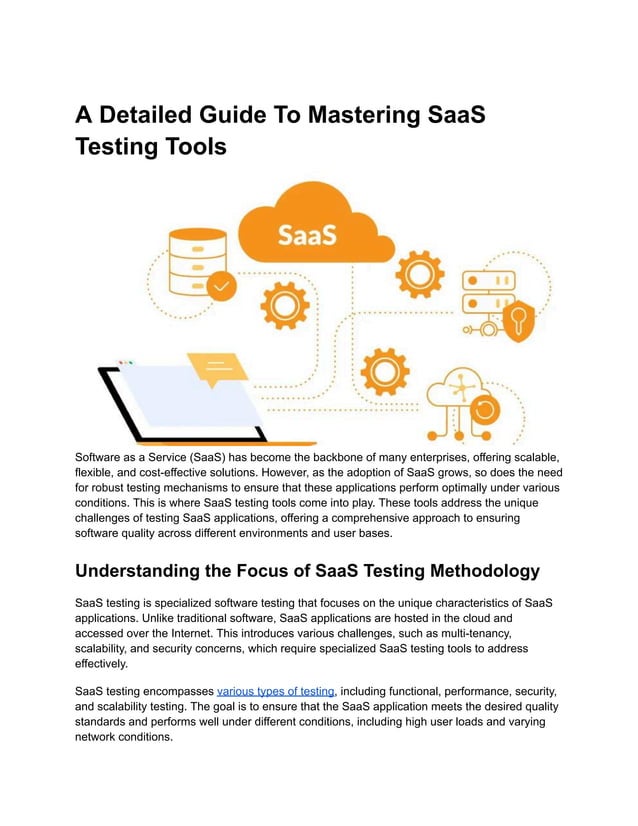 A Detailed Guide To Mastering SaaS Testing Tools.pdf