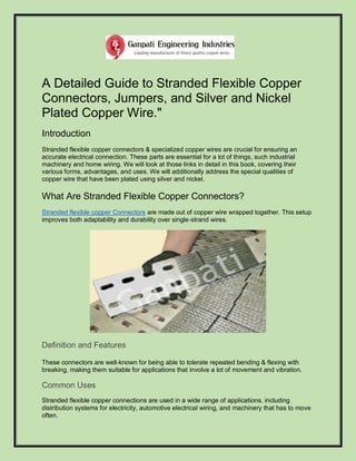 A Detailed Guide to Stranded Flexible Copper Connectors.pdf