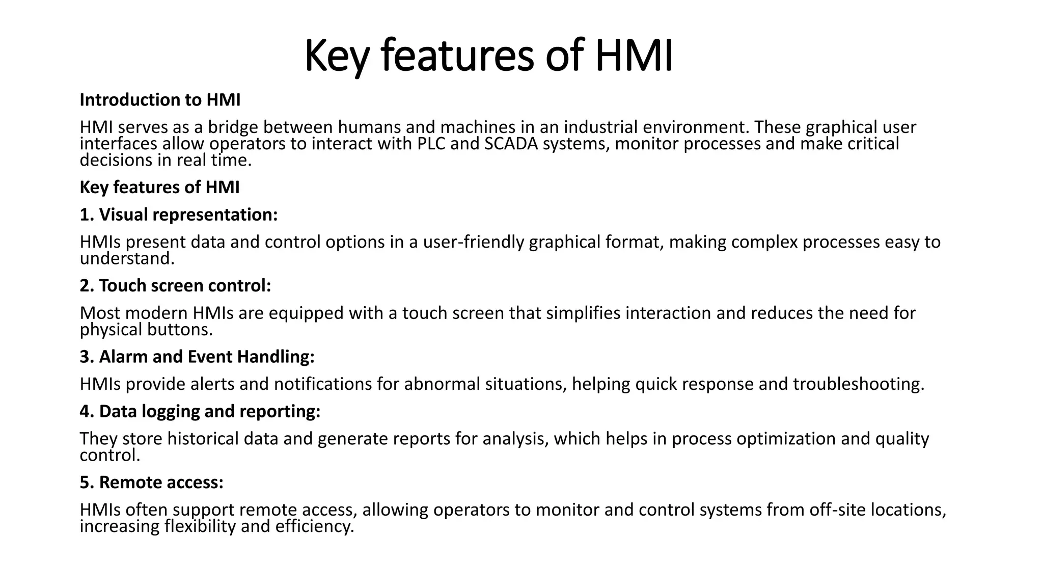 A detailed introduction to PLC, HMI and.pptx