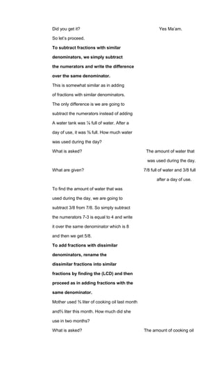 A detailed lesson plan | DOC