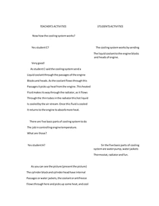 A detailed lesson plan in automotive | DOCX