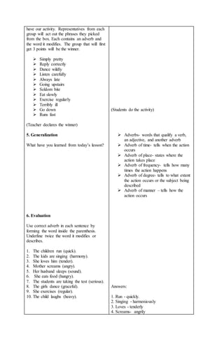 Lesson Plan.adverbs | DOCX