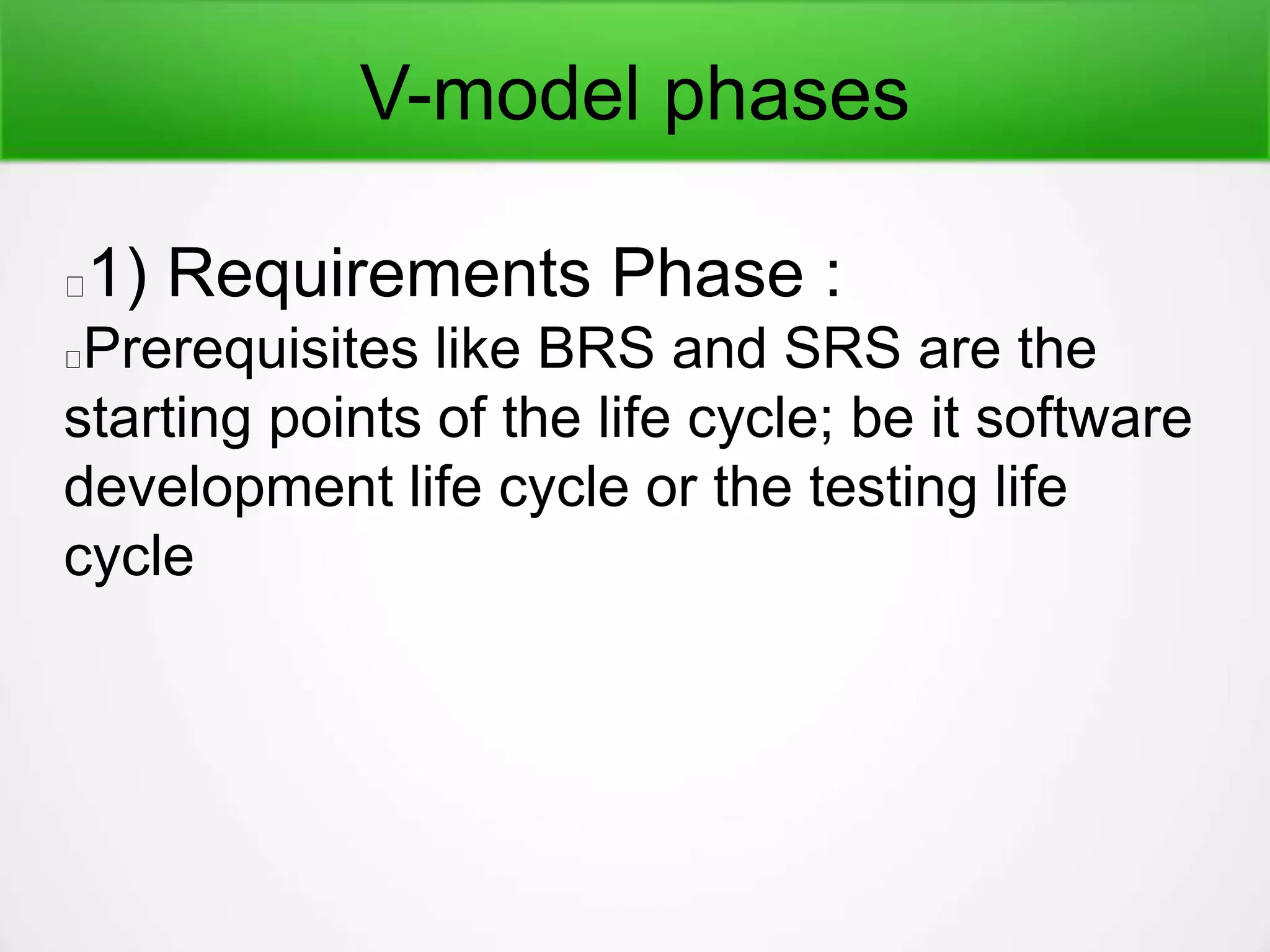 V-Model in Software Testing | PPTX
