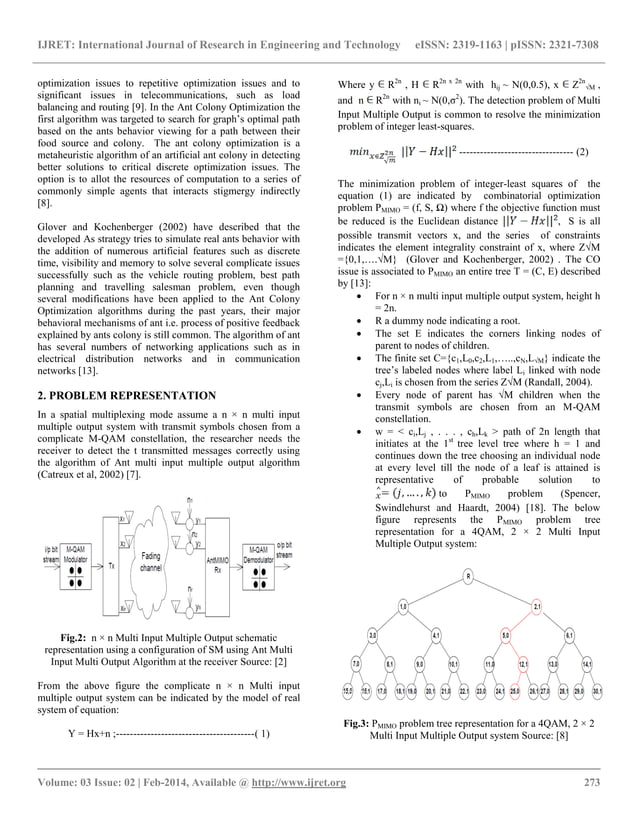 A detection technique of signal in mimo system | PDF