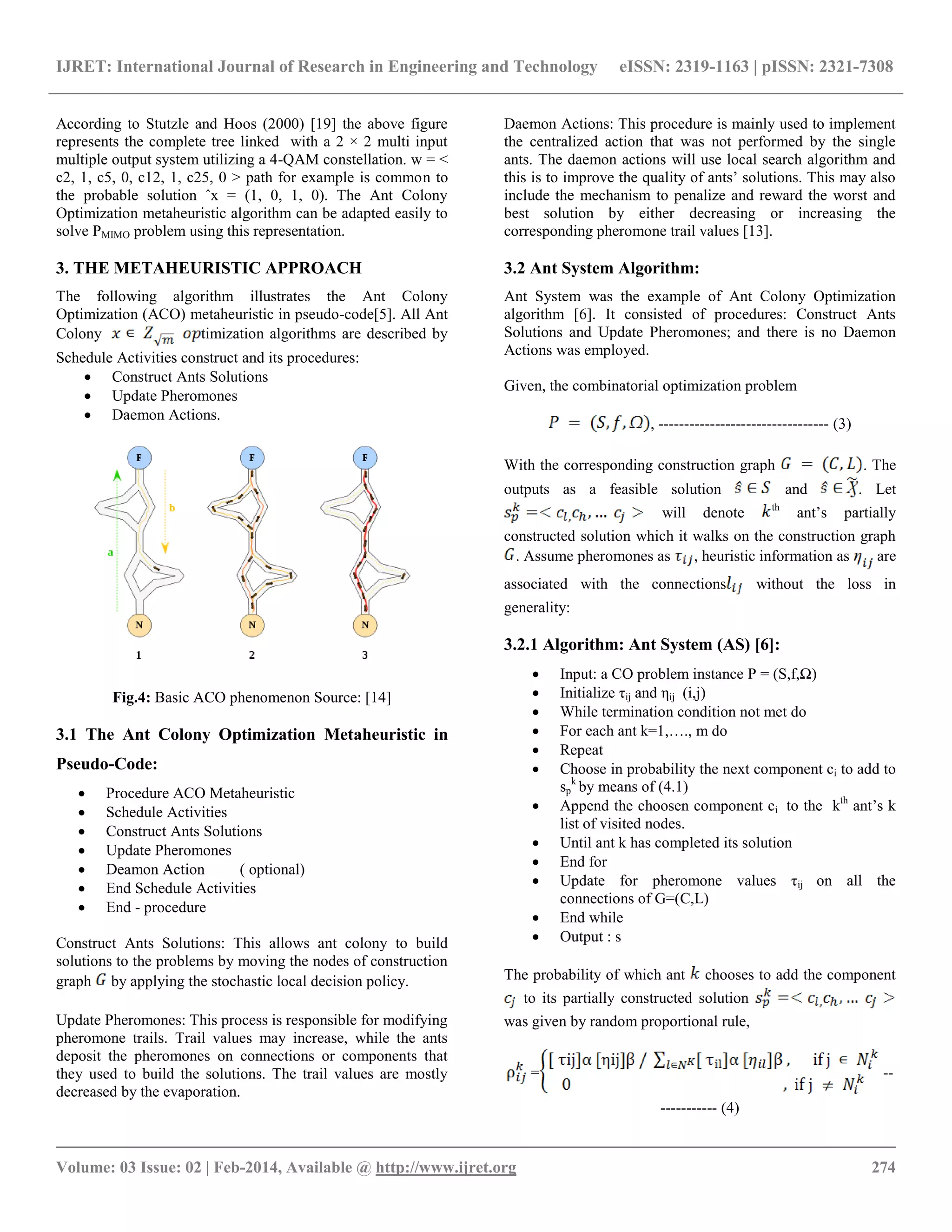 A Detection Technique Of Signal In Mimo System Pdf