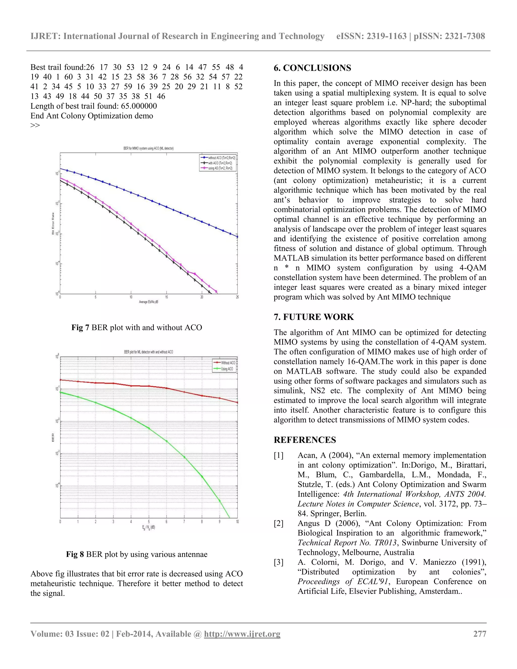 A Detection Technique Of Signal In Mimo System Pdf
