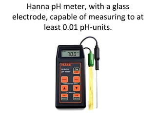 Determine ph of fabric or garments | PPT