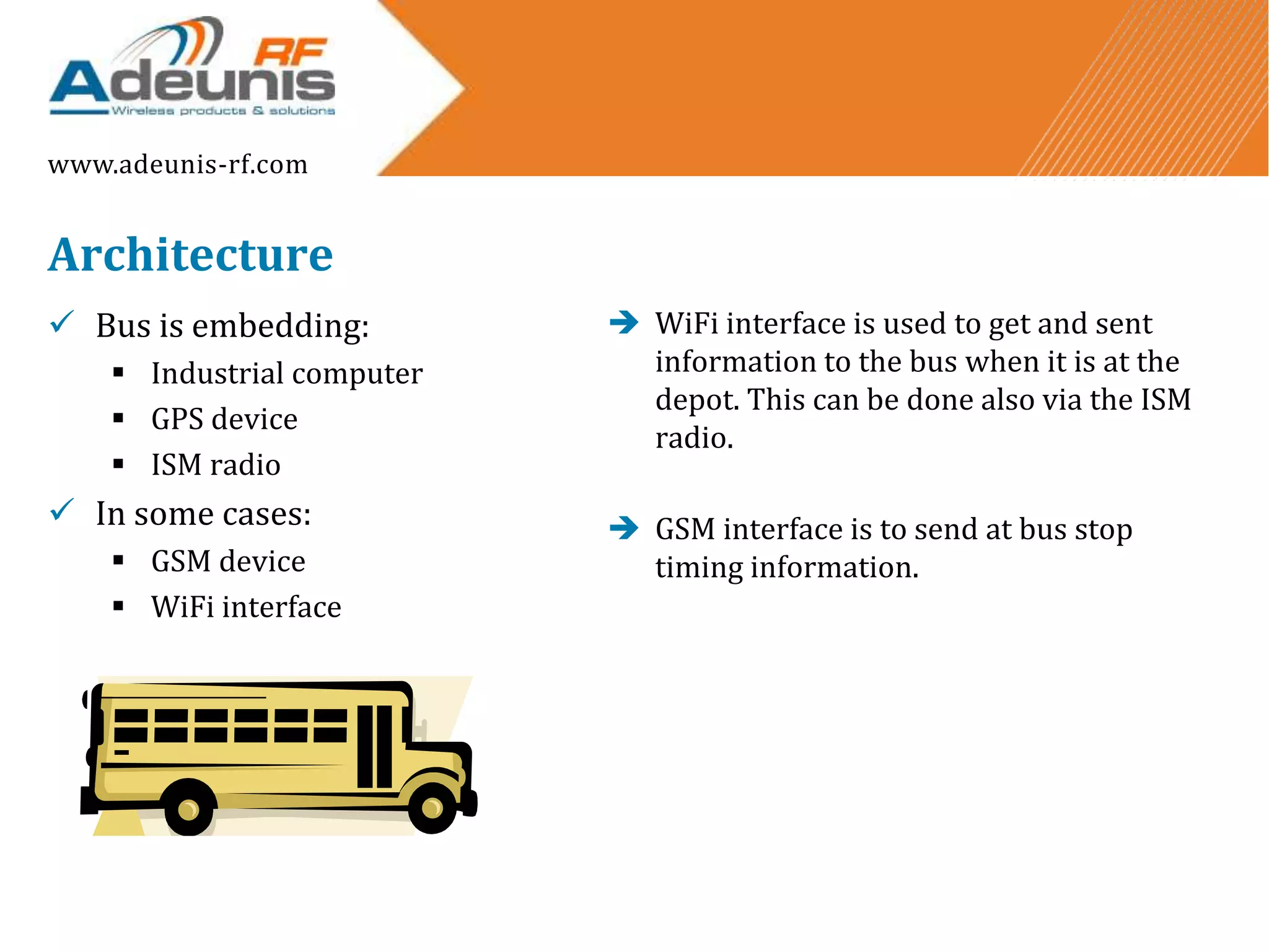 Adeunis rf application - transport | PDF