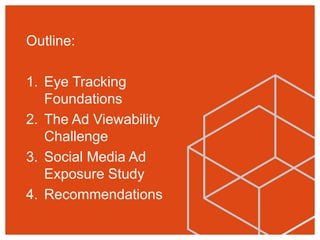 Using Eye Tracking to Improve Ad Effectiveness | PPTX