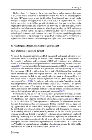 A developed distributed ledger technology architectural layer framework for decentralized ...