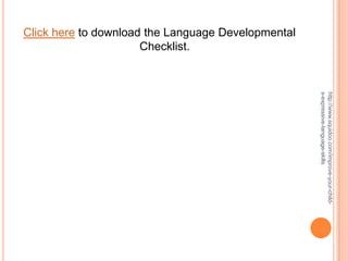 A developmental checklist | PPTX