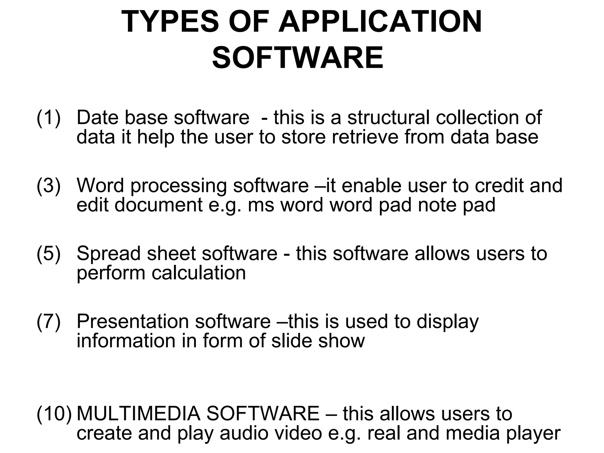 Adeyinka Chap 03 Application Software | PPT