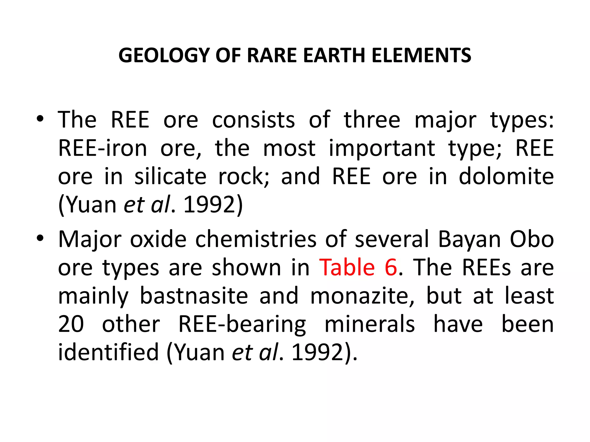 Application of Rare Earth Elements in Geological Studies | PPTX