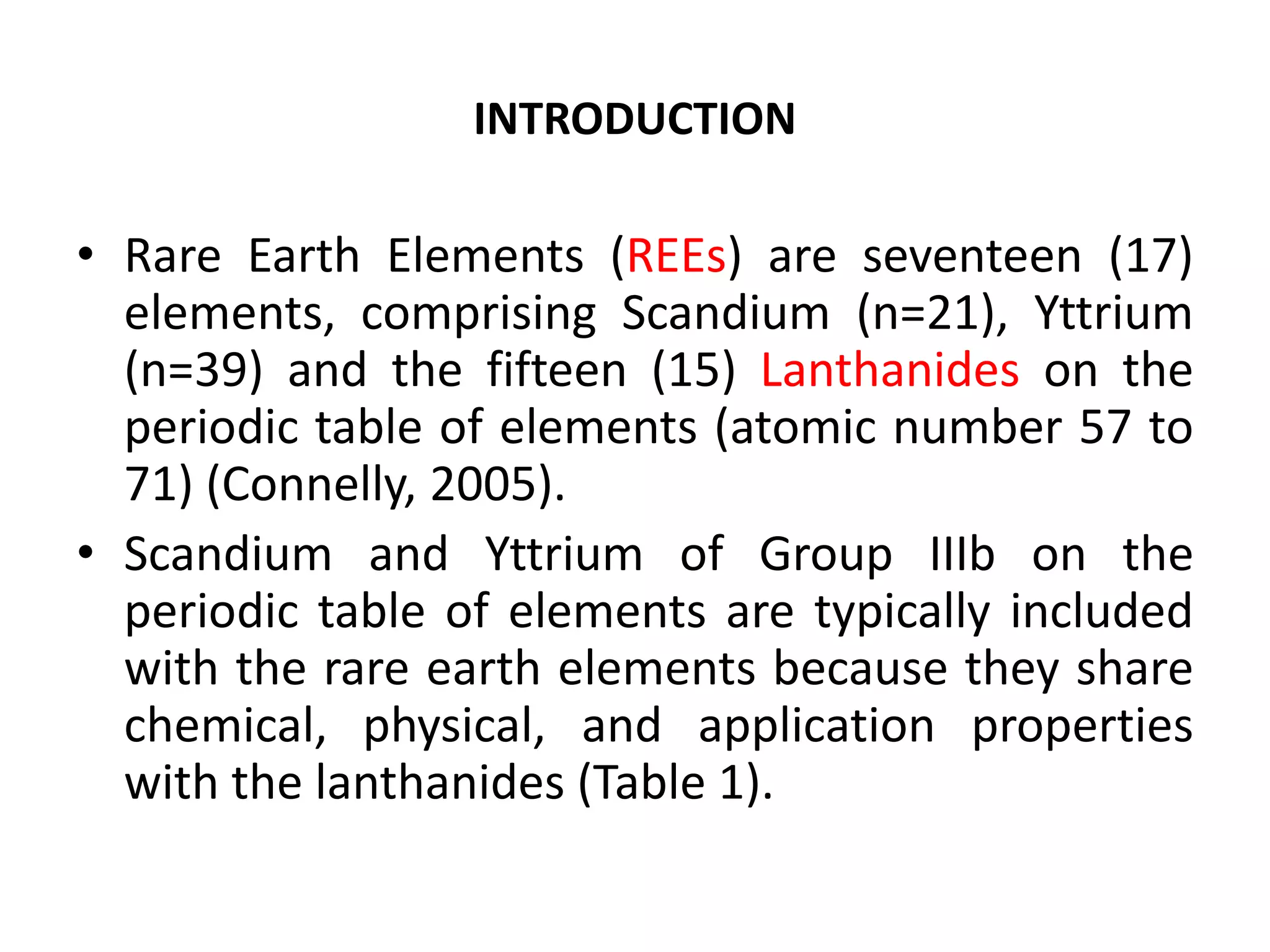 Application of Rare Earth Elements in Geological Studies | PPTX