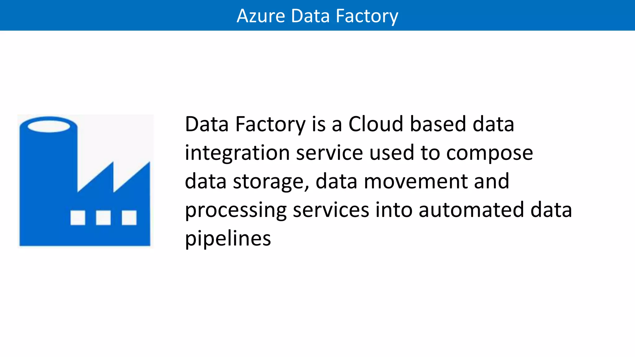 Build ETL Process using Azure Data Factory | PPT Build ETL Process using Azure Data Factory | PPT