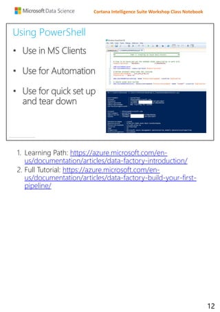 Azure Data Factory presentation with links | PDF