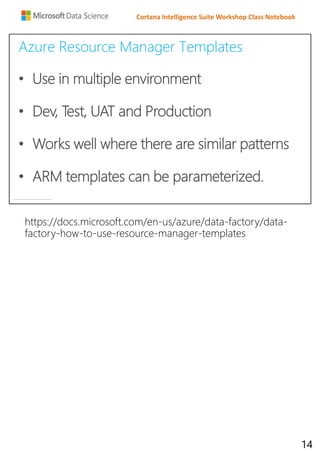 Azure Data Factory presentation with links | PDF