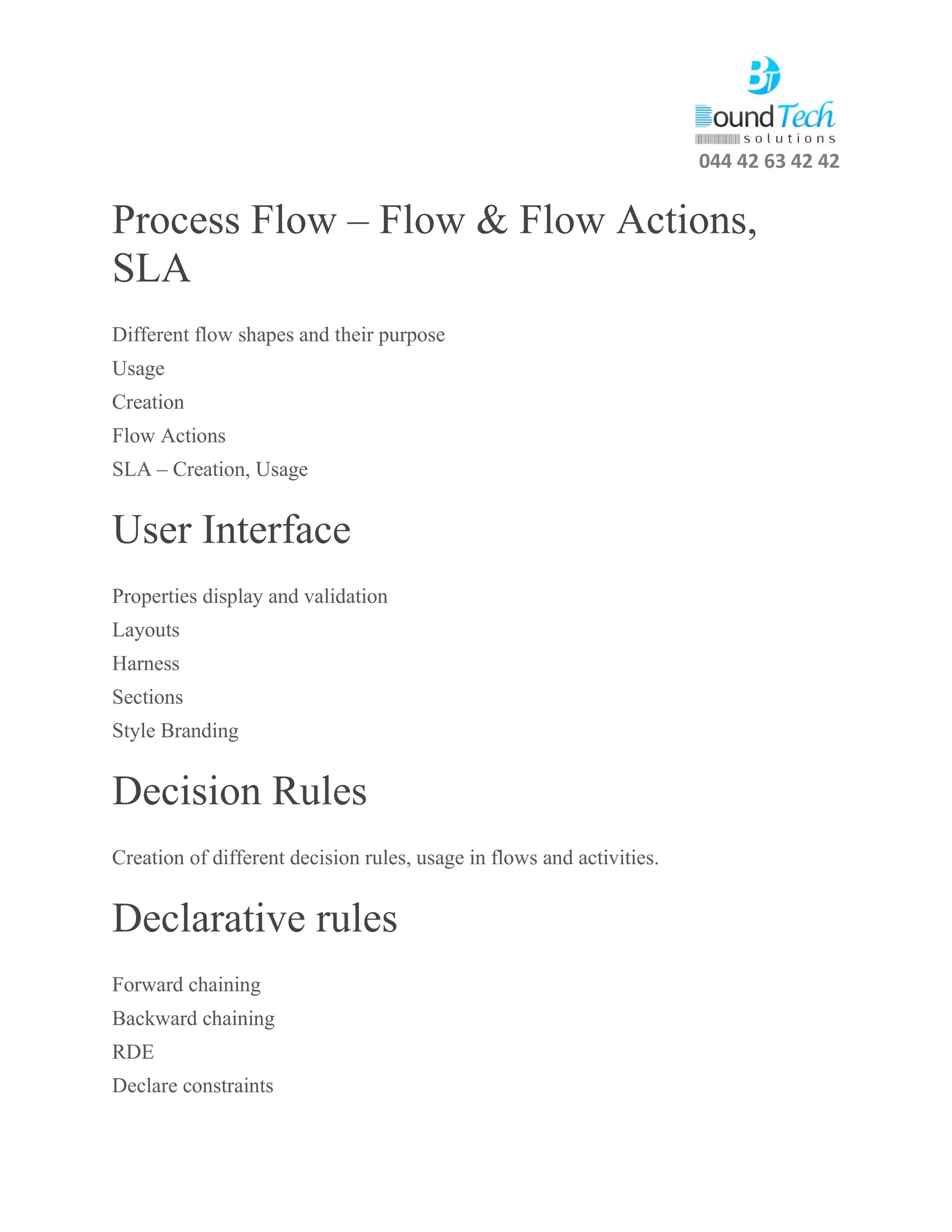 PEGA course content - bts | PDF
