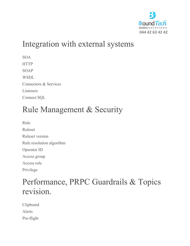 PEGA course content - bts | PDF | Databases | Computer Software and Applications