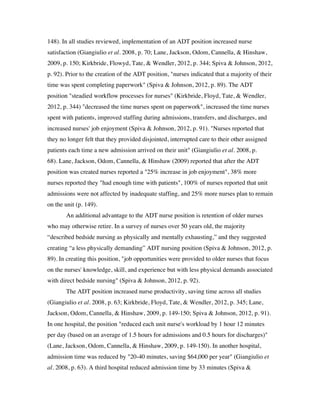 ADT Nurse | PDF