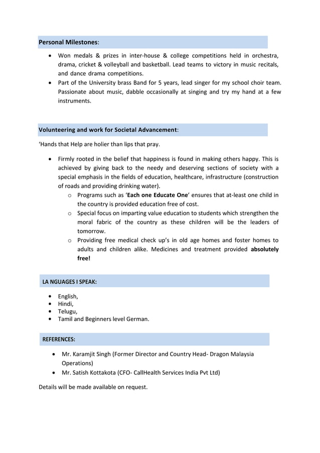 Uday Circulum Vitae 02.1.17 | Healthcare Industry | Industries