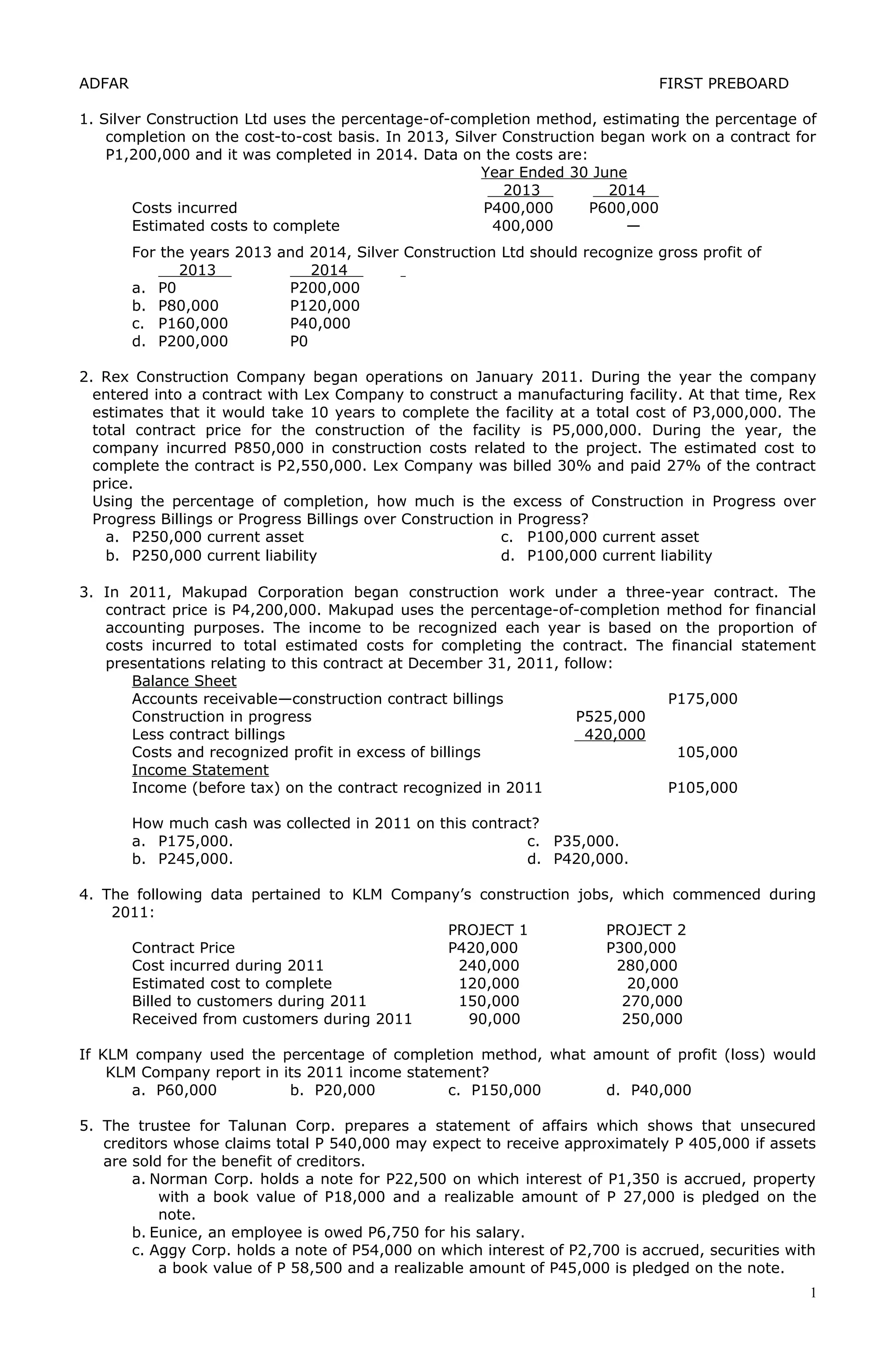 AdFAR Preboard | DOC